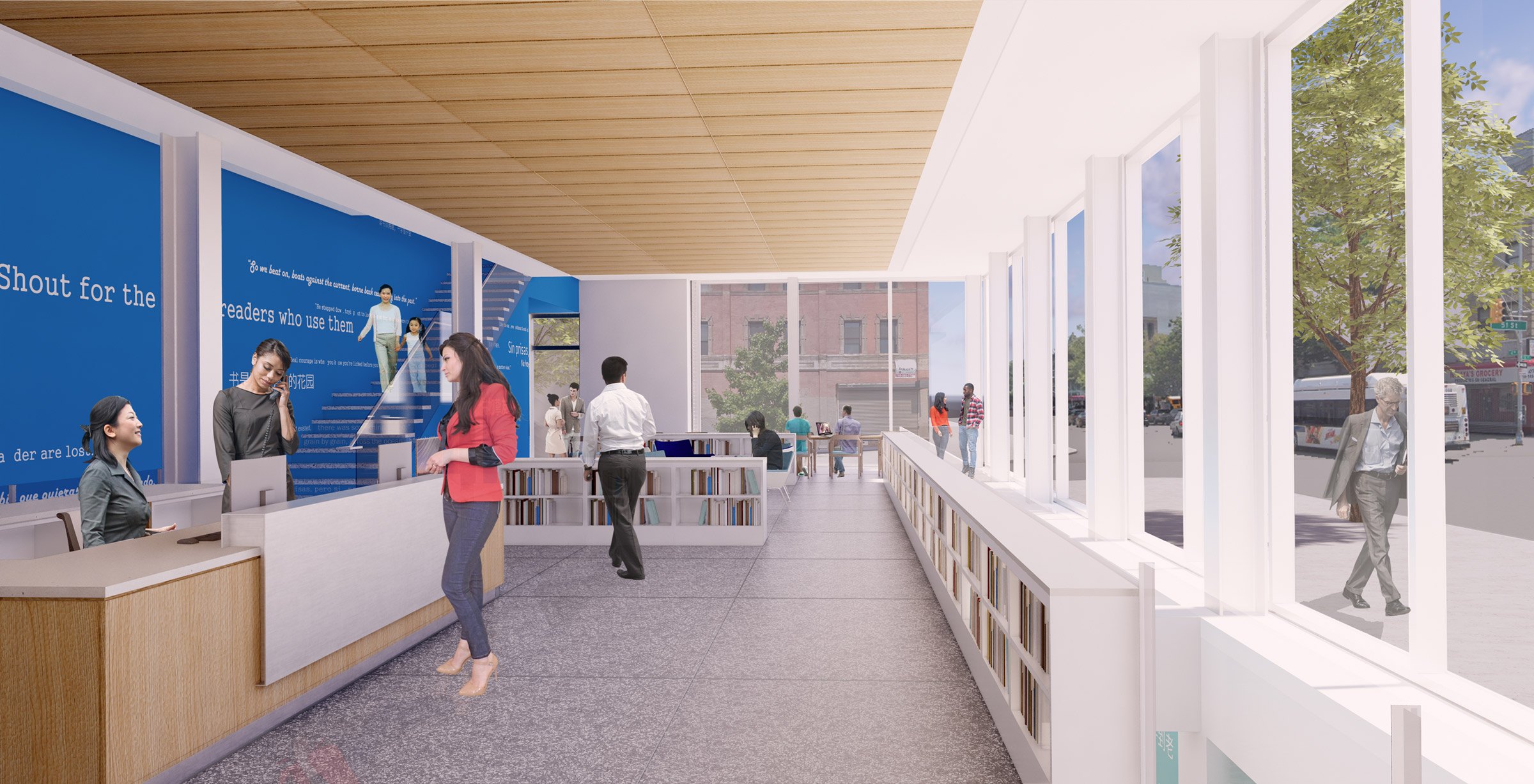 Sunset Park Library - Mitchell Giurgola