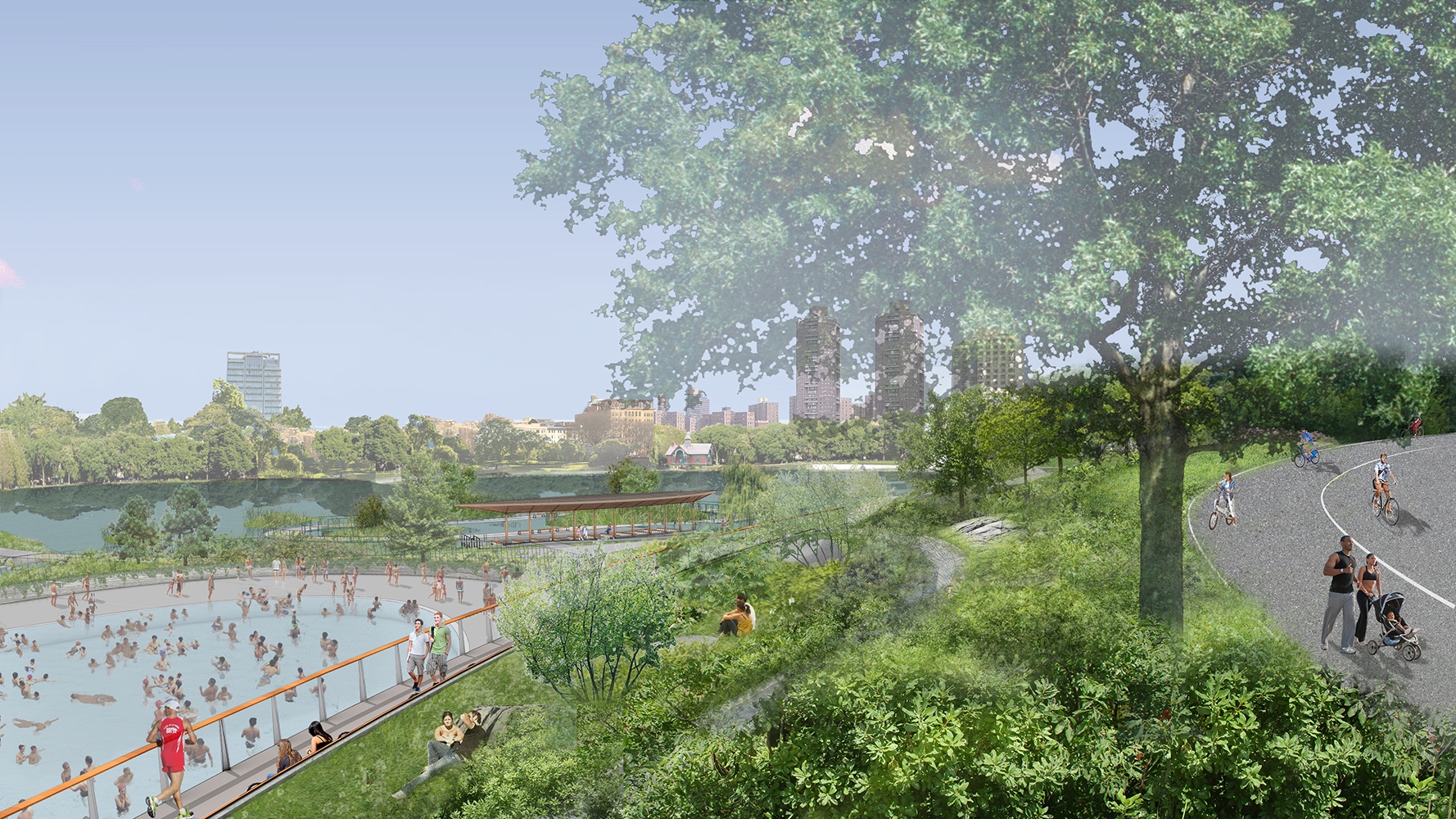 Designs Unveiled for the Transformation of Central Park’s Lasker Rink ...